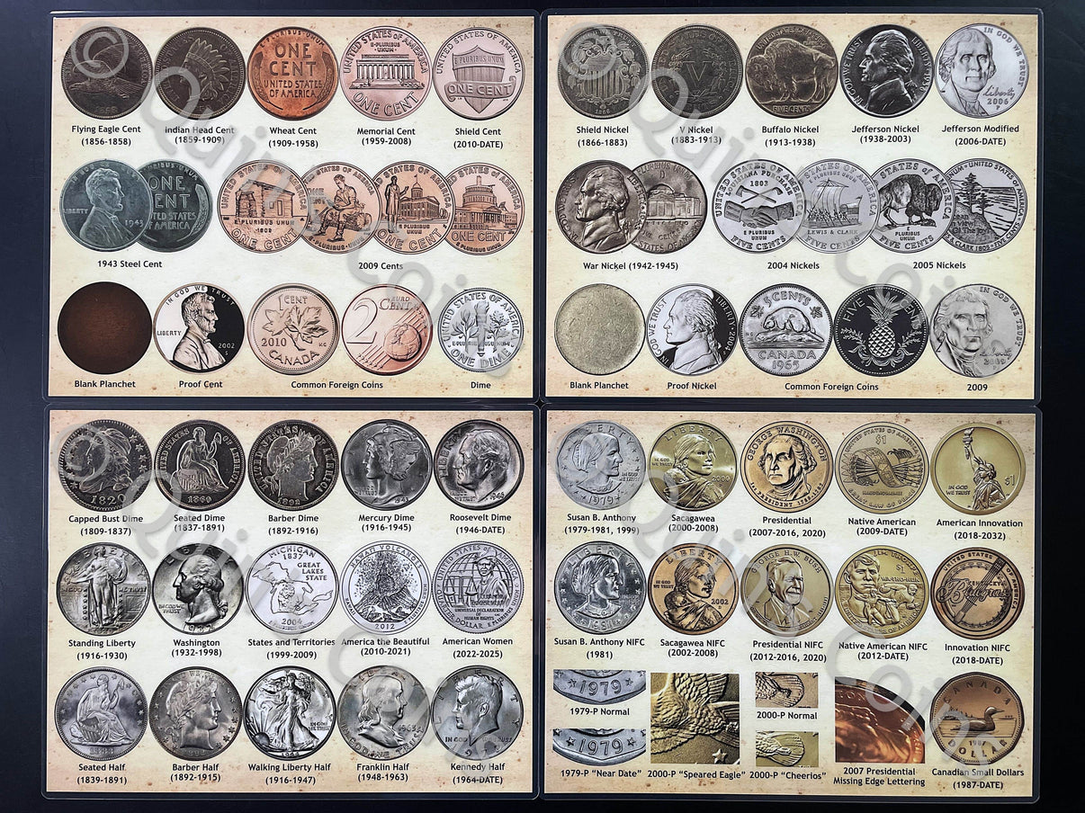 Coin Mat Variety Pack | 11" X 14" – Quin's Coins